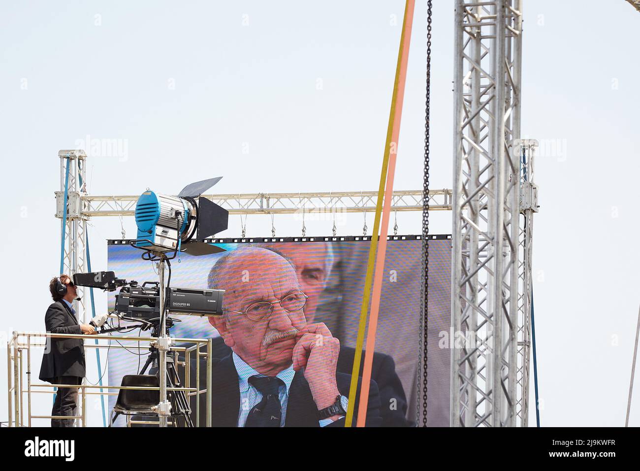 May 23, 2022, Palermo, Sicily, Italy: Thirty years ago, the Sicilian ...