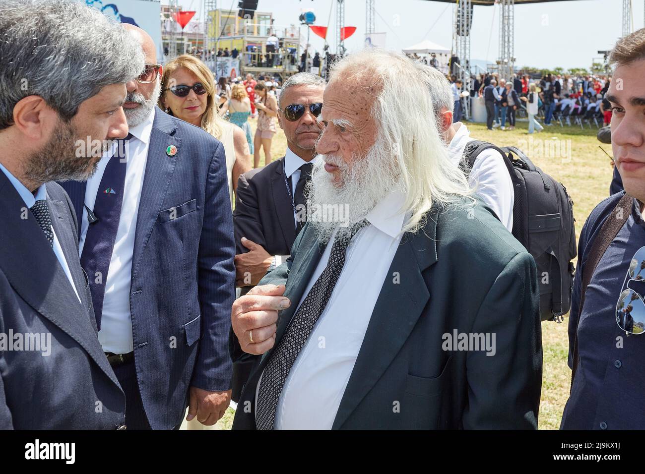 Palermo, Sicily, Italy. 23rd May, 2022. Thirty years ago, the Sicilian ...