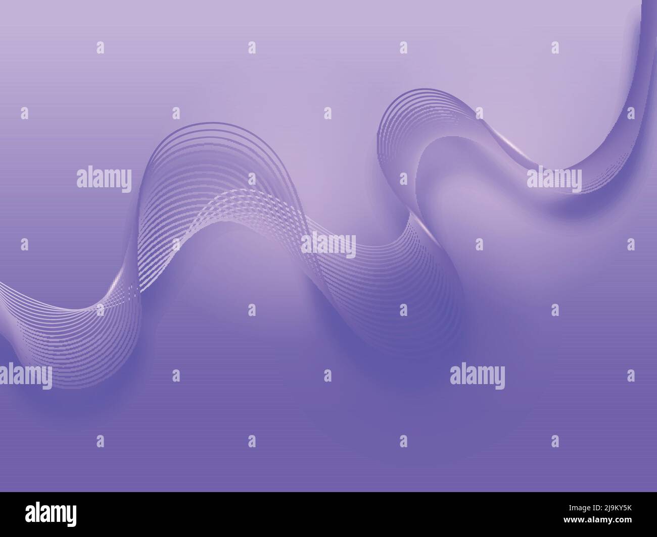 Abstract Wavy Line Movement Violet Background Stock Vector Image & Art ...