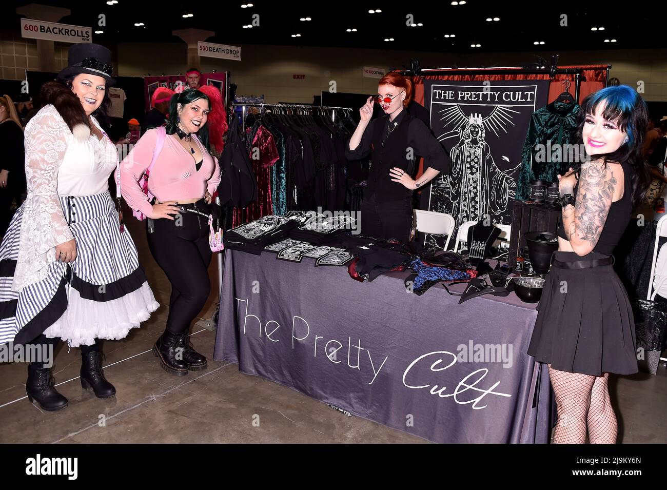 Booth during the 2022 Rupaul DragCon, Day 2, held at the LA Convention ...