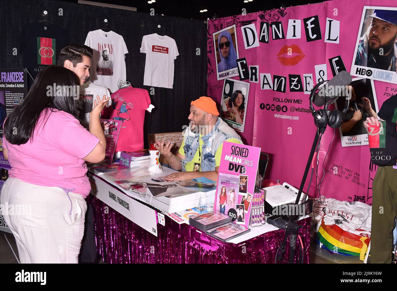 Booth during the 2022 Rupaul DragCon, Day 2, held at the LA Convention ...
