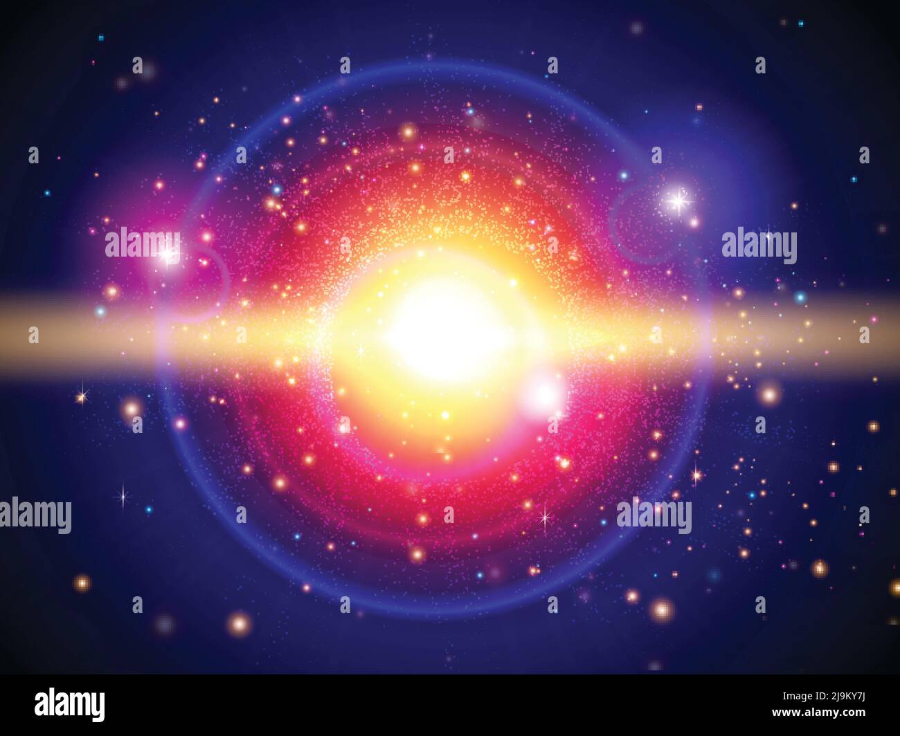 Abstract Flare Light Effect Background Stock Vector Image & Art - Alamy