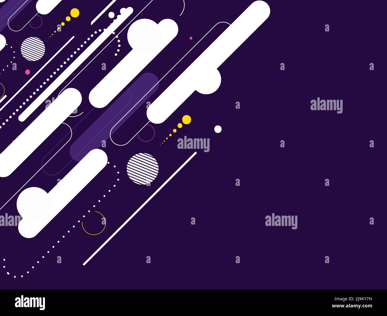 Abstract Geometric Dynamic Lines Background Stock Vector Image & Art ...