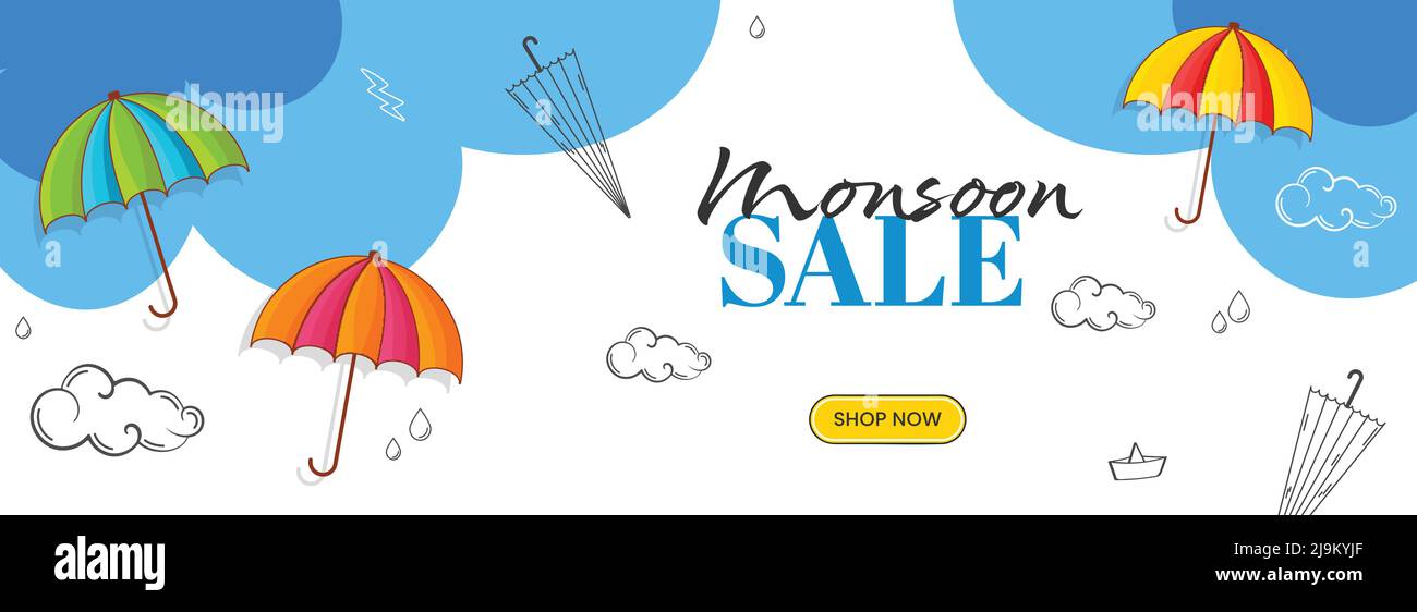 Umbrella Banner Unique Shade Design