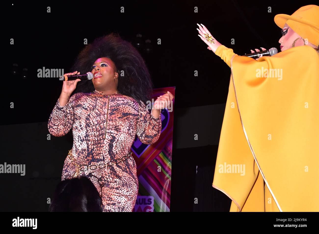 Mystique, Morgan McMichals at the 2022 Rupaul DragCon, Day 2, held at ...