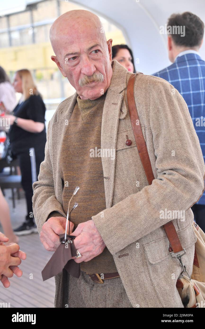 Moscow. The singer Alexander Rosenbaum during the presentation of ...