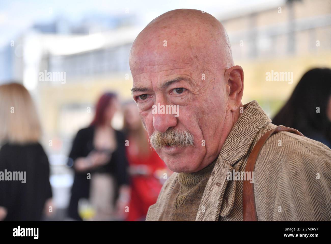 Moscow. The singer Alexander Rosenbaum during the presentation of ...