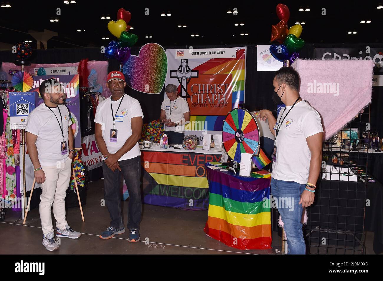 Booth during the 2022 Rupaul DragCon, Day 2, held at the LA Convention ...