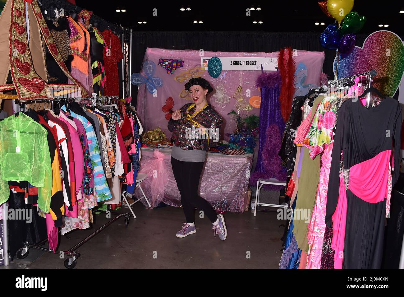 Booth during the 2022 Rupaul DragCon, Day 2, held at the LA Convention ...