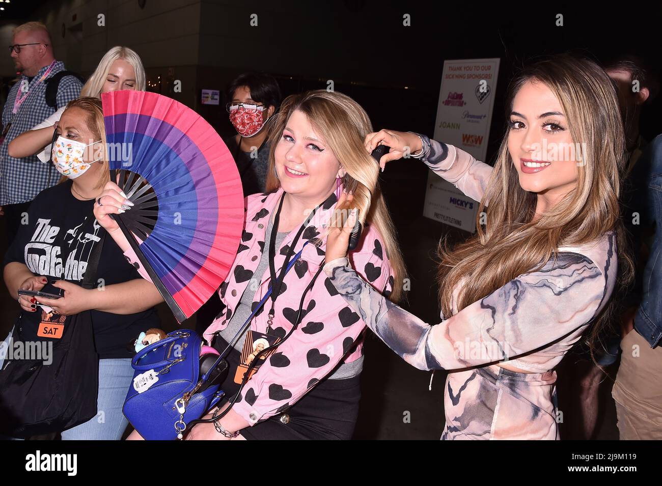 Booth during the 2022 Rupaul DragCon, Day 2, held at the LA Convention ...