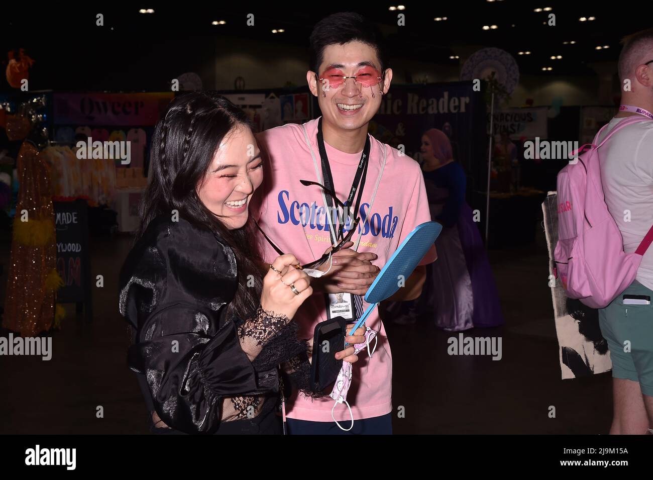 Booth during the 2022 Rupaul DragCon, Day 2, held at the LA Convention ...