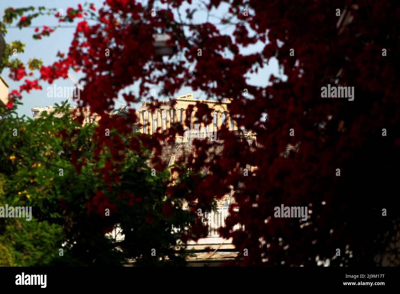 Mets, The Elegant Neighborhood in Athens Stock Photo - Alamy