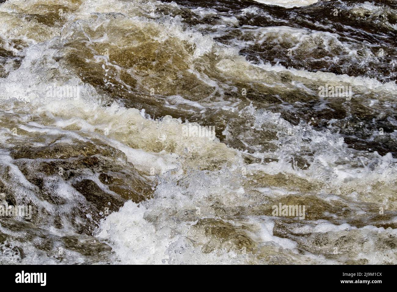 Kangaskoski rapids in the river Hiitolanjoki, Finland Stock Photo - Alamy