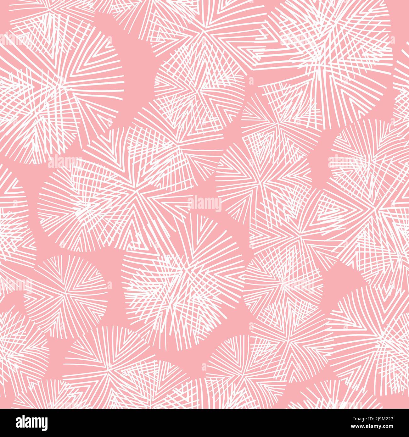 Seamless floral pattern based on traditional folk art ornaments ...