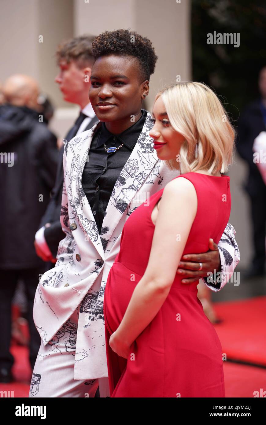 Nicola Adams and Ella Baig attends the eighteenth Prince's Trust Awards ...