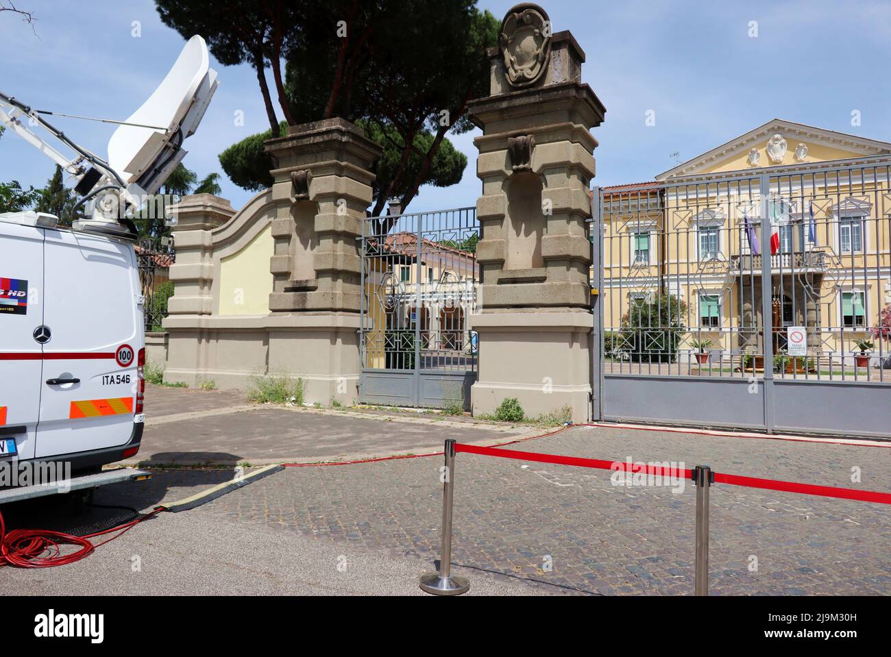 A view of Lazzaro Spallanzani National Institute for Infectious ...