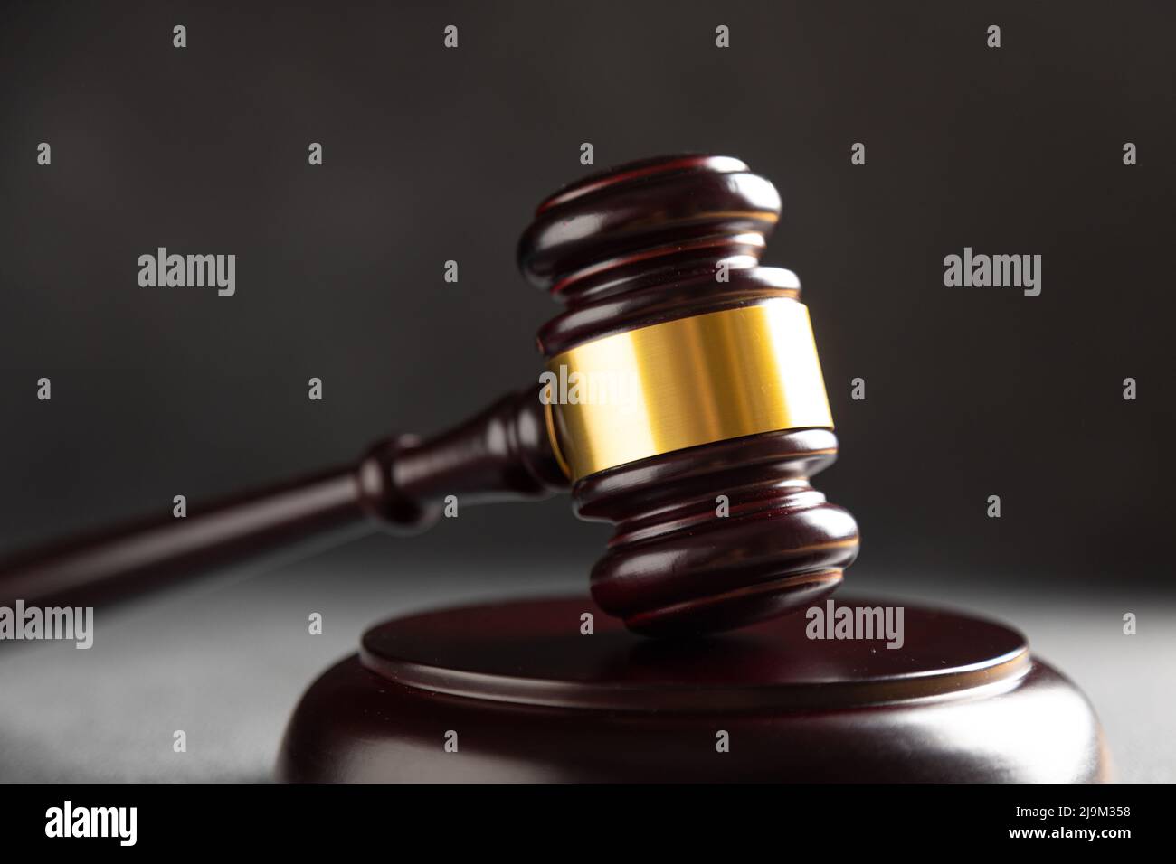 Judge gavel on a homogeneous background Justice and injustice, law ...