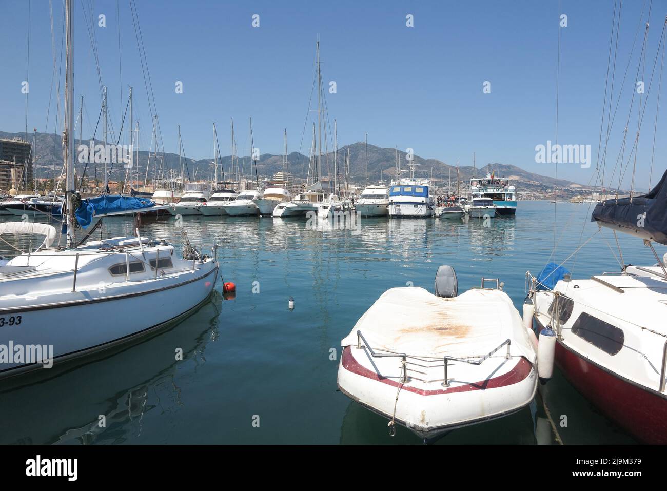 Marina area, Fuengirola, Malaga, Spain Stock Photo - Alamy