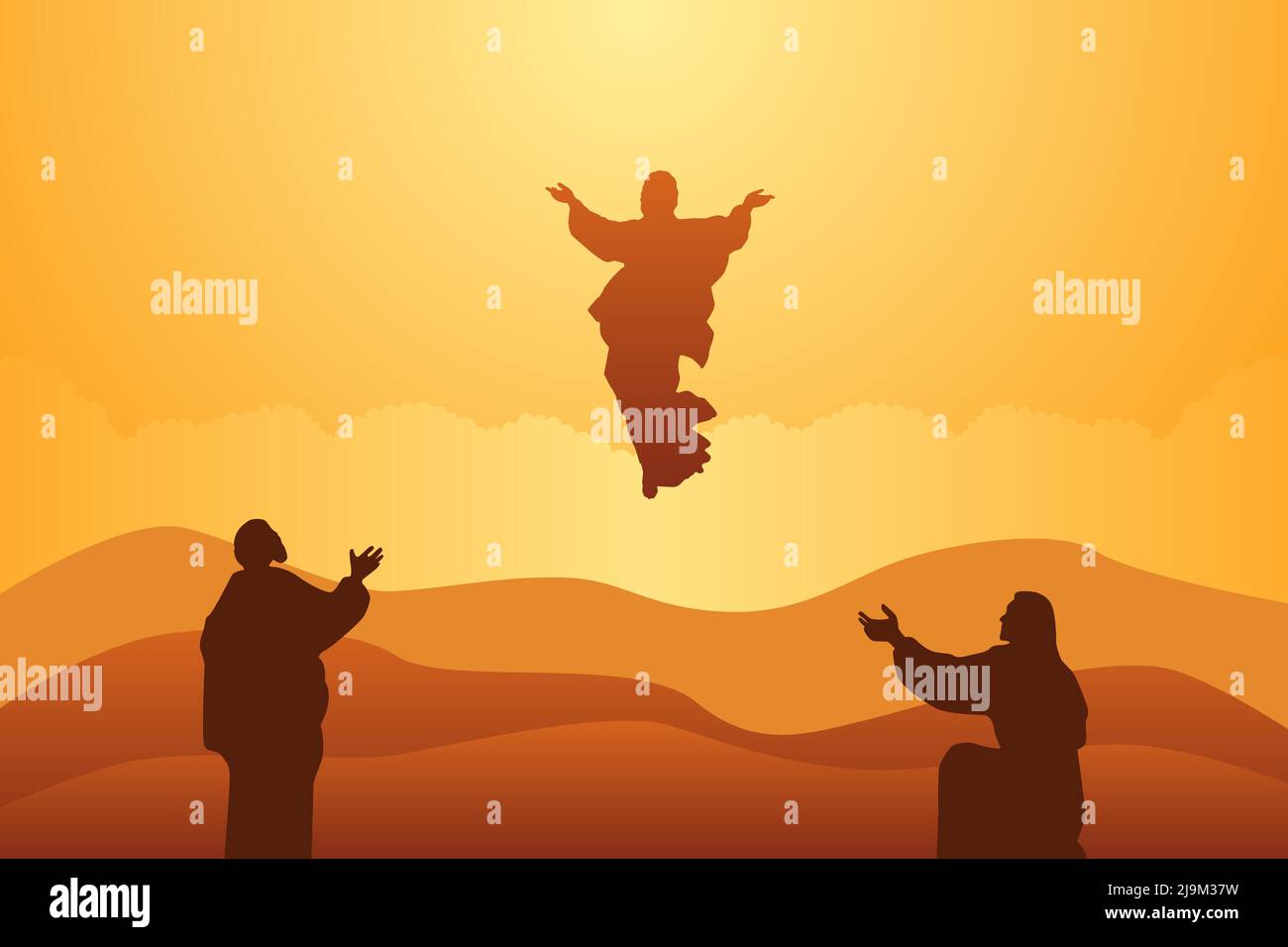 Resurrection jesus art Stock Vector Images - Alamy