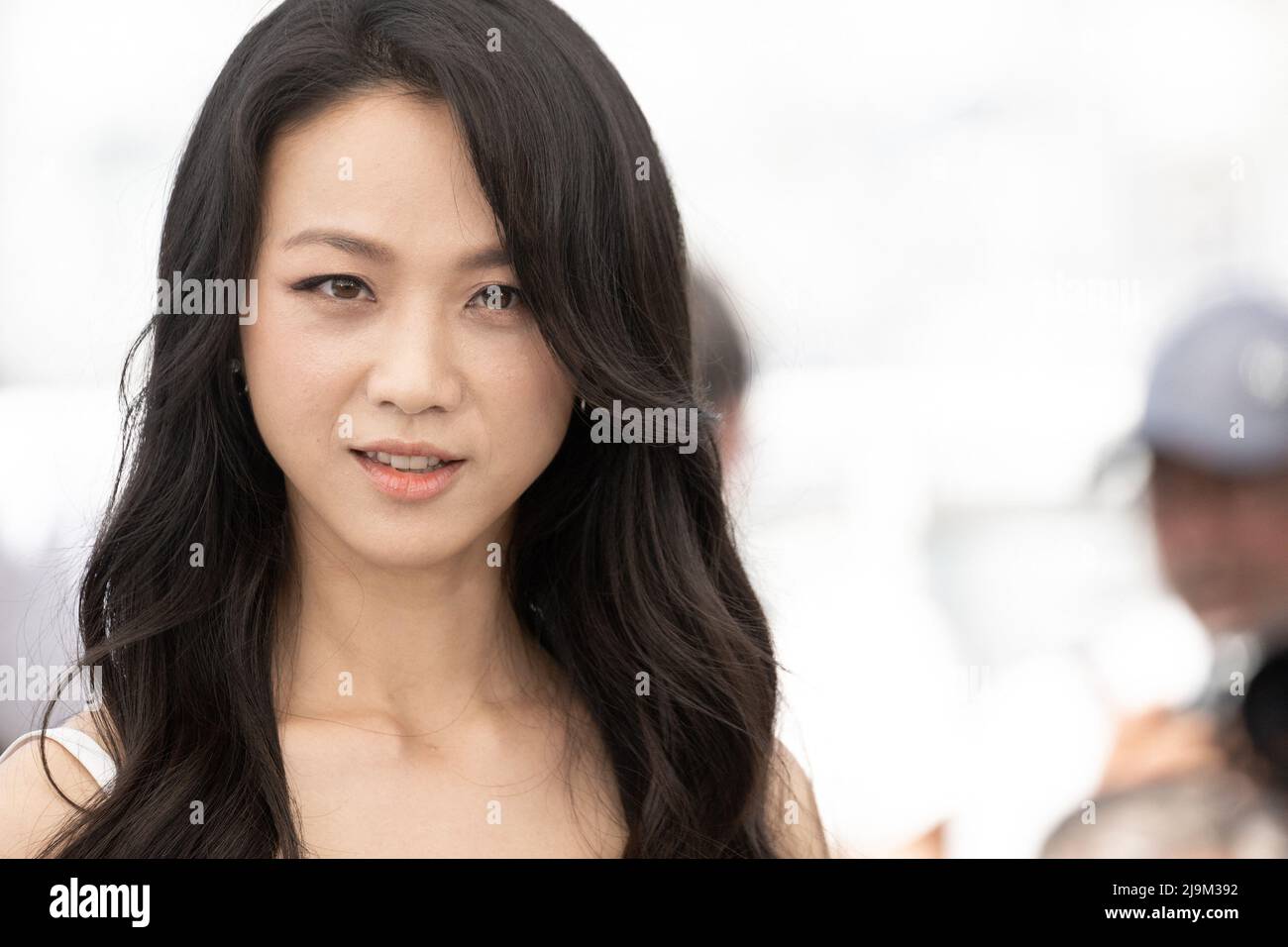 Tang Wei attends the photocall for Decision to Leave during the 75th ...