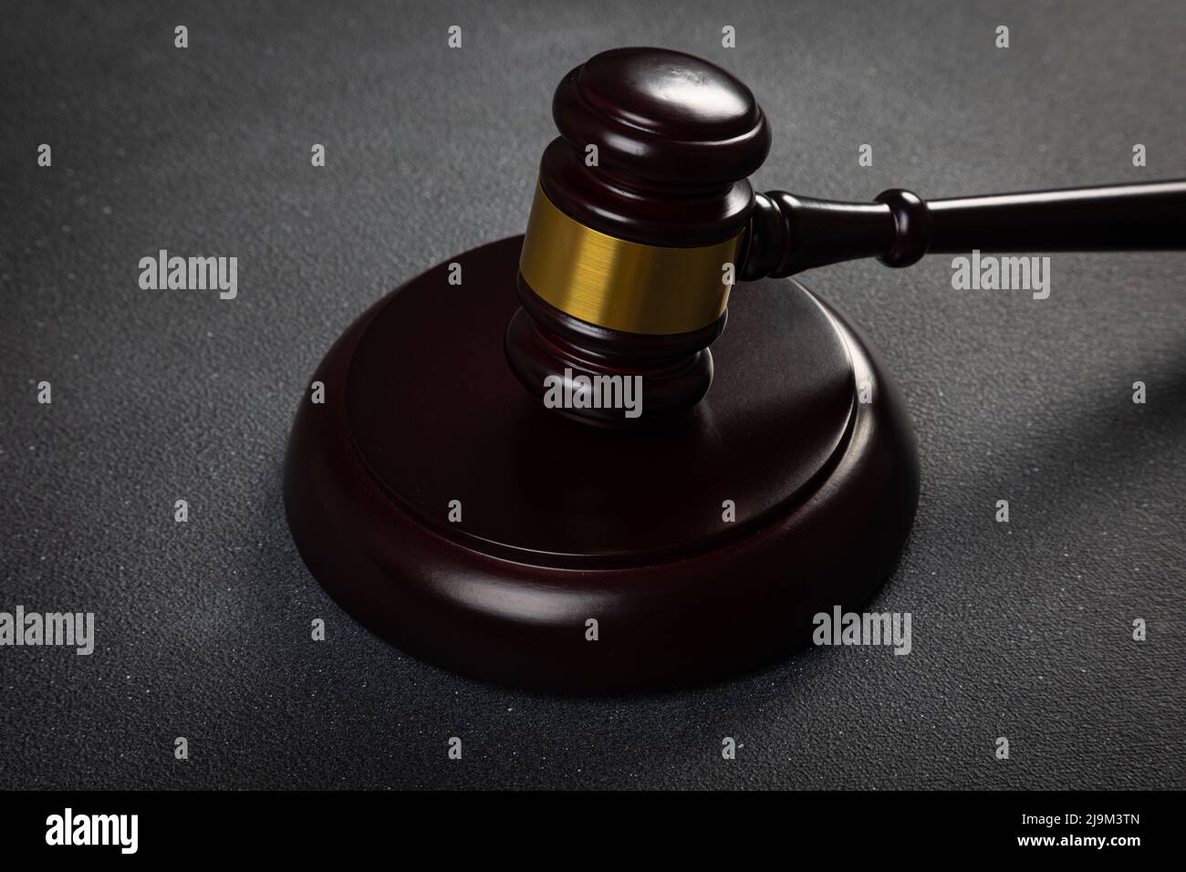 Judge's gavel on dark background, top view. Law concept Stock Photo - Alamy