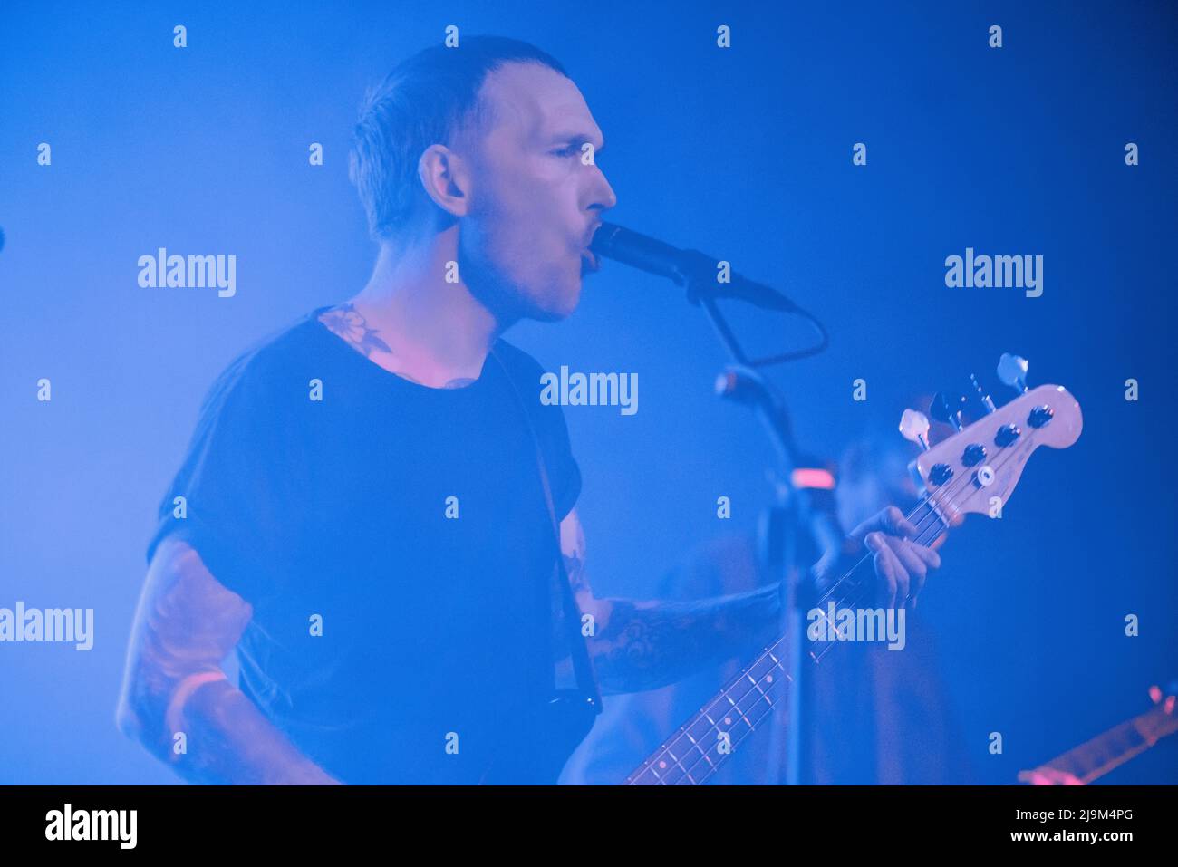 Copenhagen, Denmark. 20th, May 2022. The Swedish post-rock band Pg.Lost ...