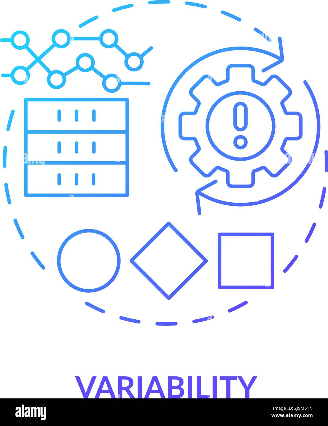 Variability blue gradient concept icon Stock Vector Image & Art - Alamy Variability blue gradient concept icon Stock Vector Image & Art - Alamy