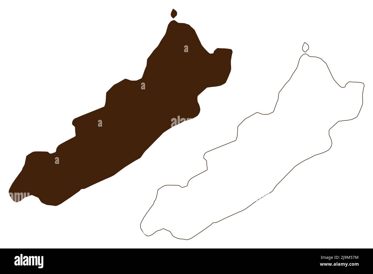 Map of marquesas islands Stock Vector Images - Alamy