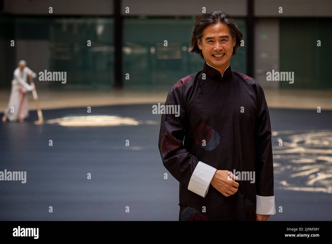 London, UK. 24 May 2022. Acclaimed artist Lee Mingwei at the rehearsal ...