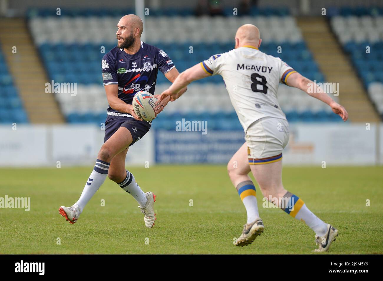 Featherstone, England - 21st May 2022 - Johnathon Ford of Featherstone ...