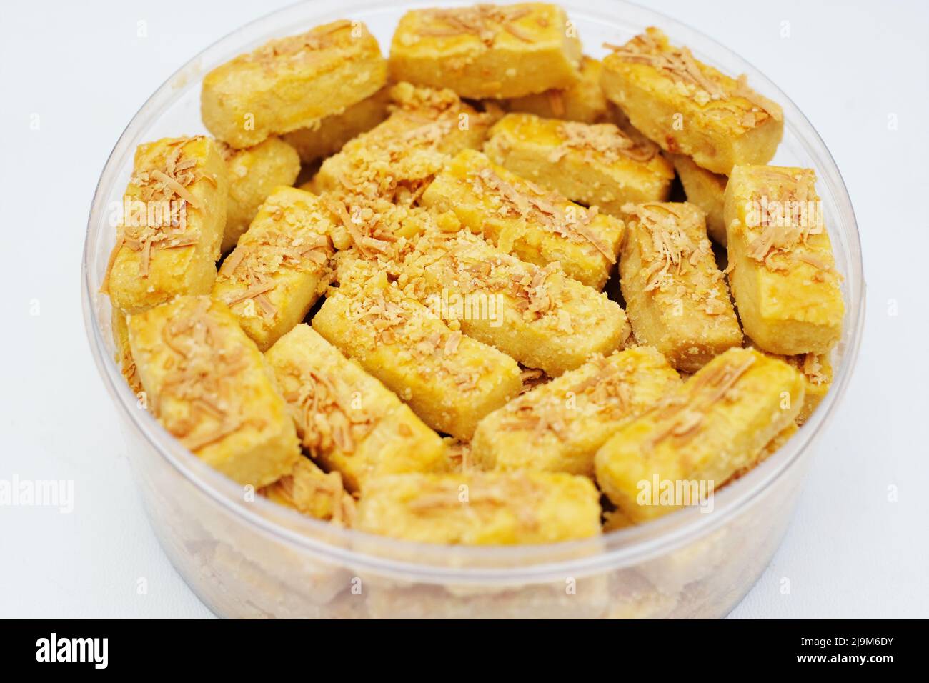 Nastar Cake - Traditional Cake in Indonesia. Nastar cake isolated on ...