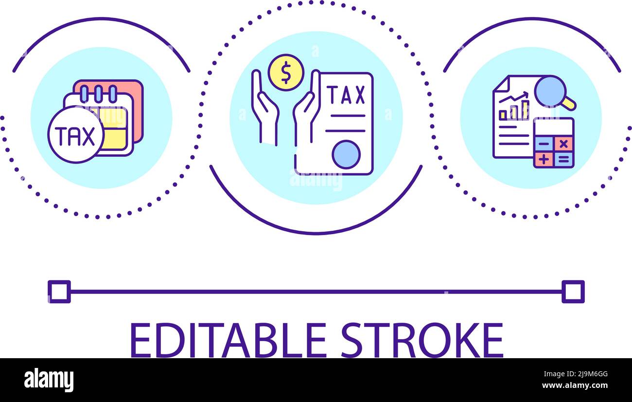 Tax returns Stock Vector Images - Alamy