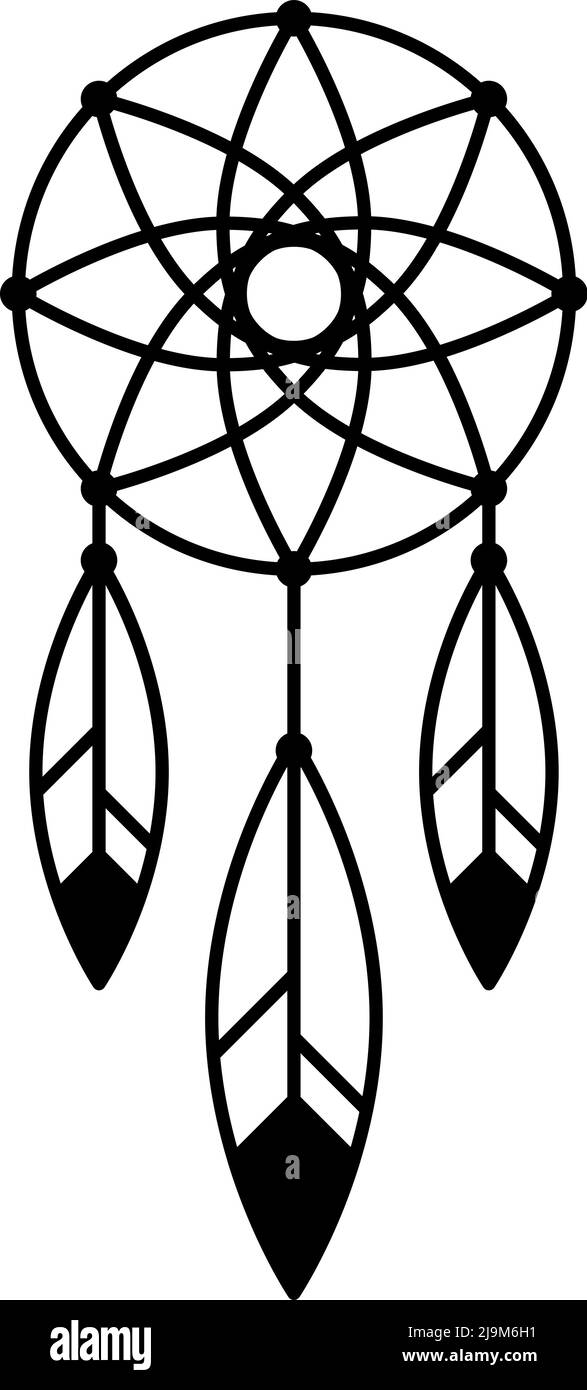 Dreams catcher Stock Vector Images - Alamy