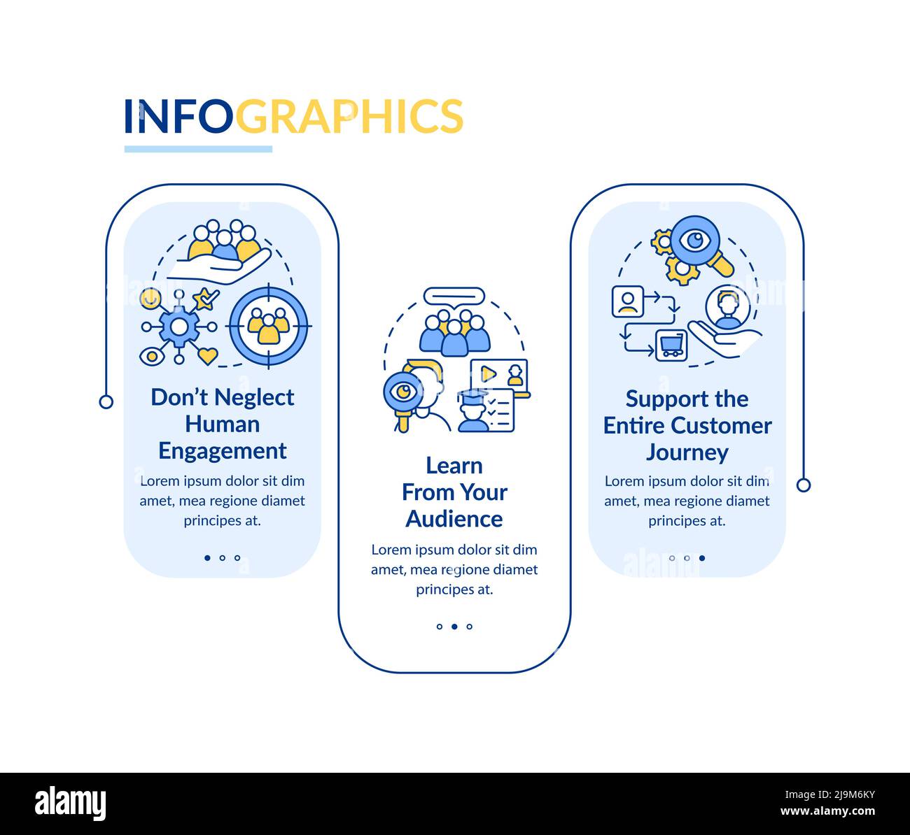 People first mindset rectangle infographic template Stock Vector Image ...