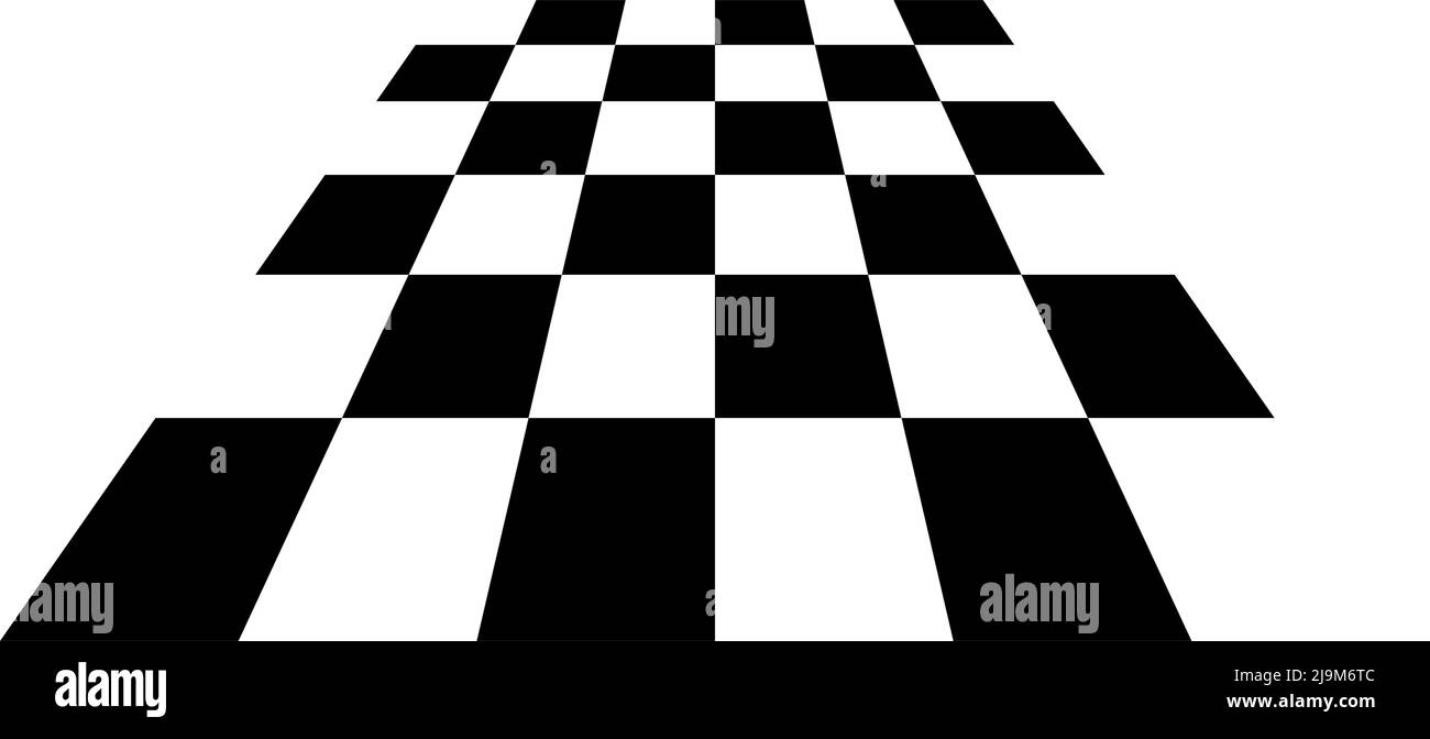 Chess, checkerboard squares textured element. Stock vector illustration ...