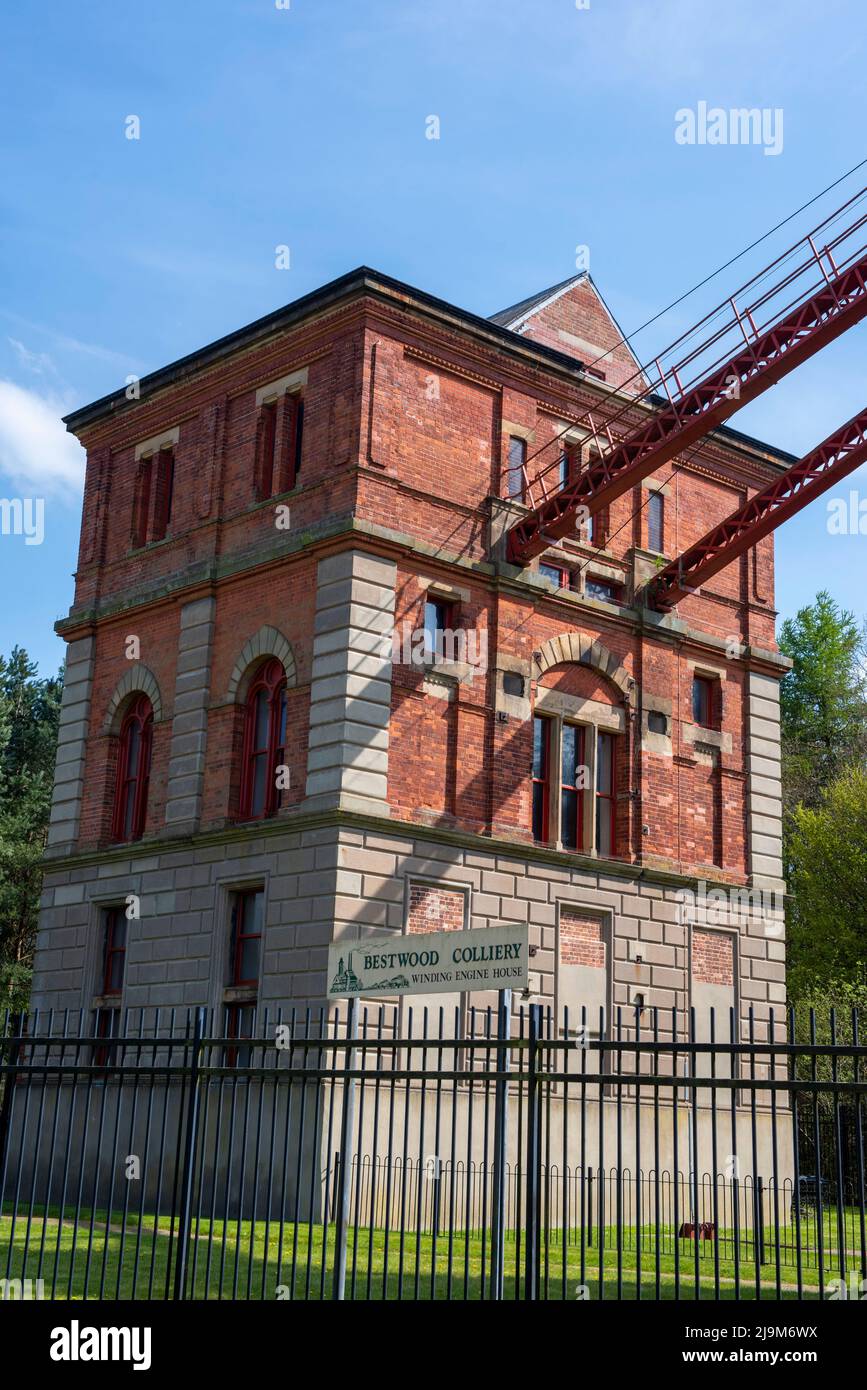 Winding Engine House at Bestwood Country Park in Nottingham ...