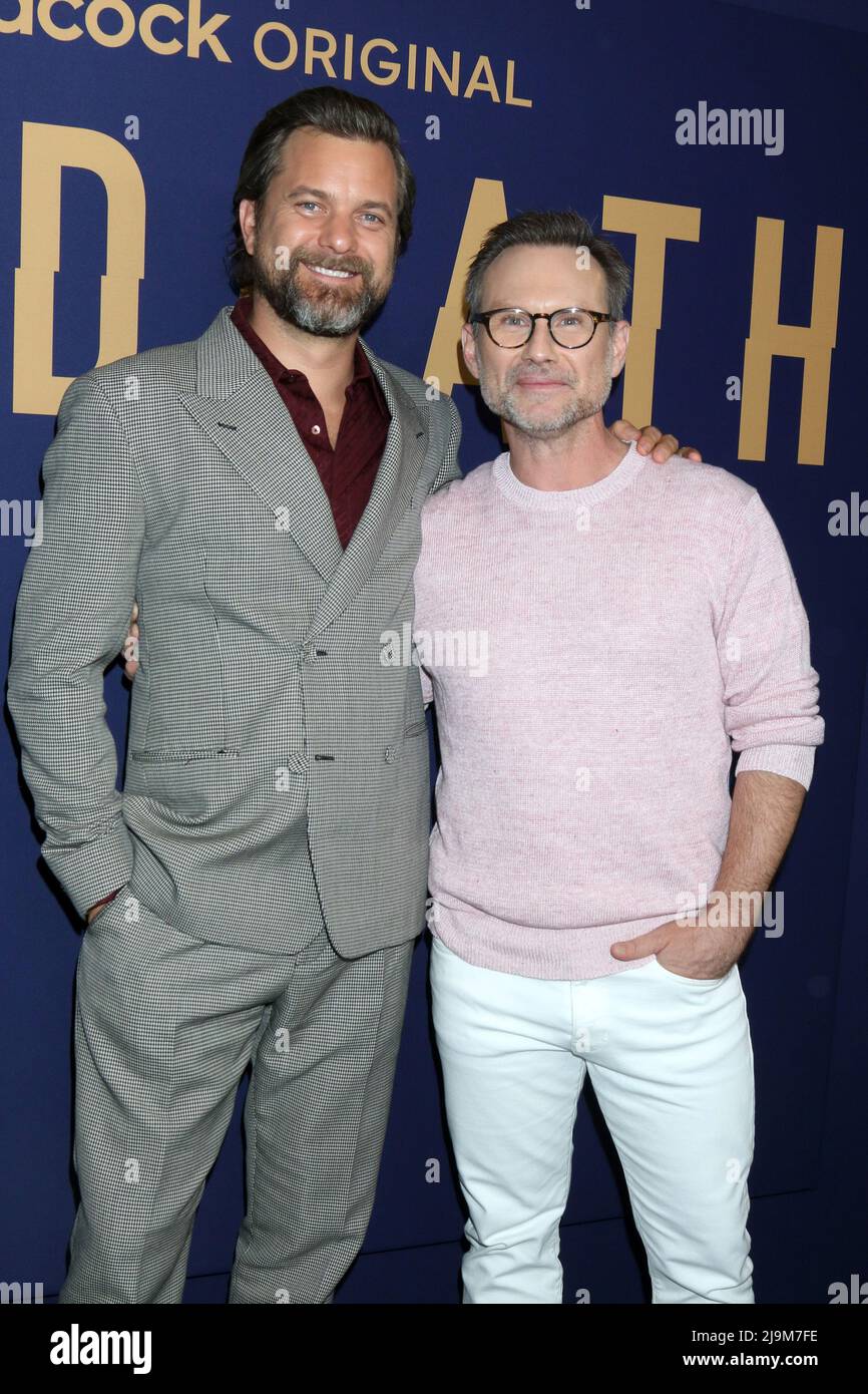 LOS ANGELES - MAY 22: Joshua Jackson, Christian Slater at the NBCU FYC ...