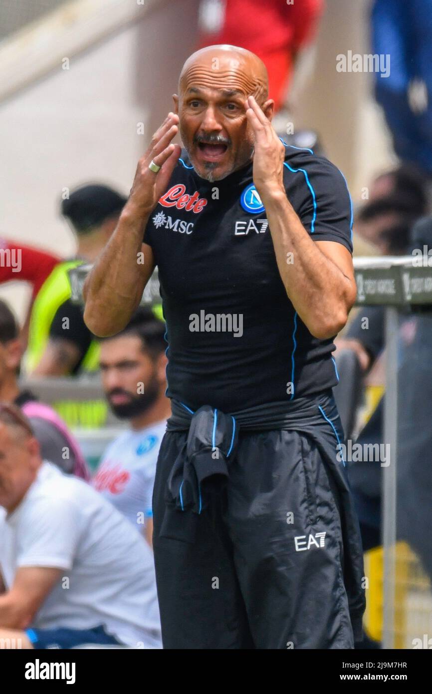 Spezia calcio vs ssc napoli hi-res stock photography and images - Alamy