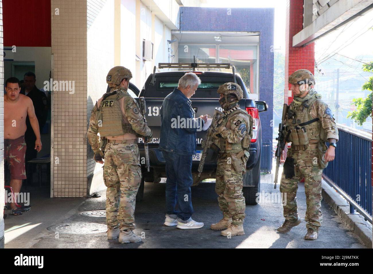 Rio de Janeiro, Rio de Janeiro, Brasil: May 24, 2022, (INT) Police ...