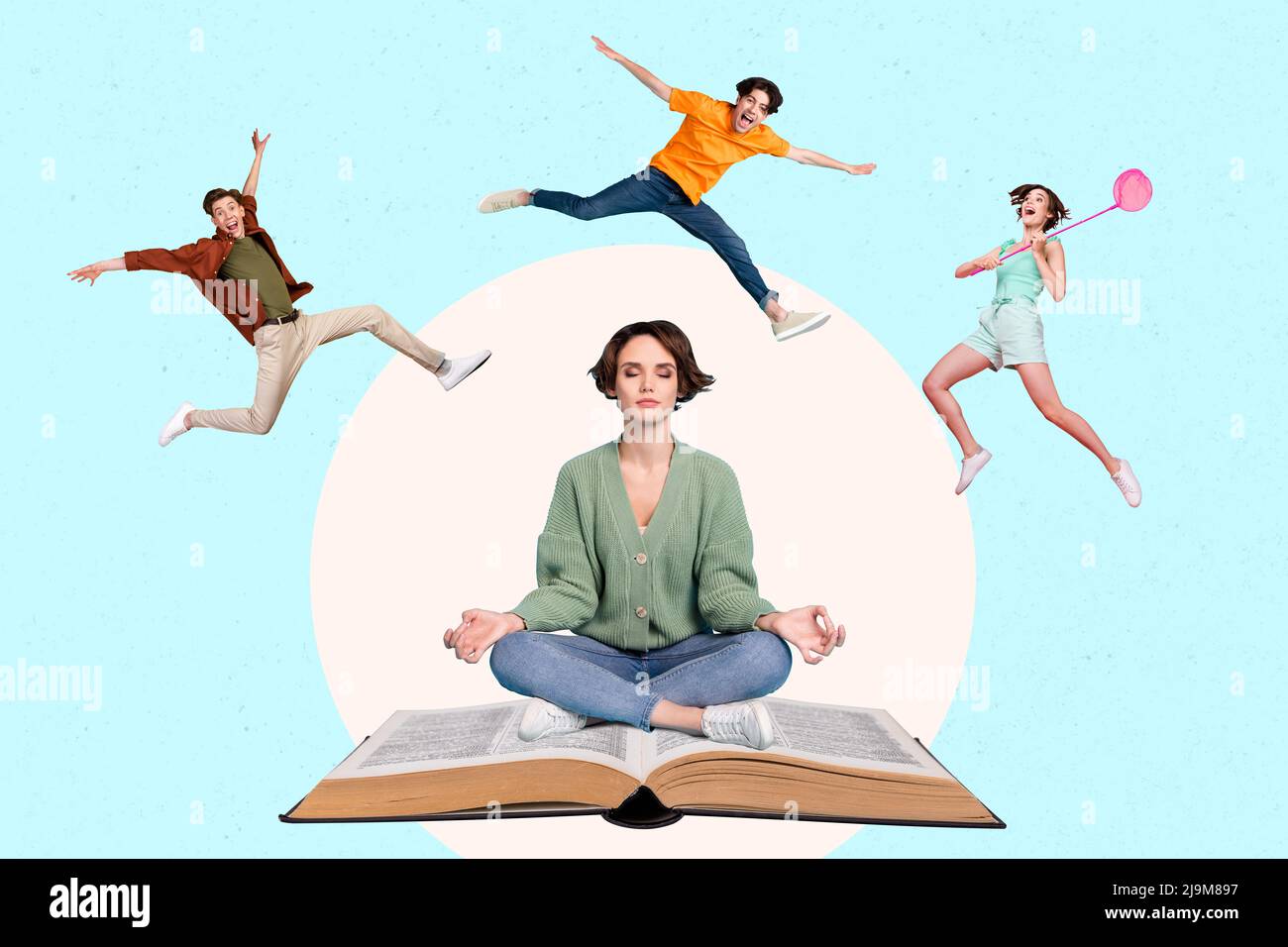 3d creative abstract template photo graphics collage of open book ... 3d creative abstract template photo graphics collage of open book ...