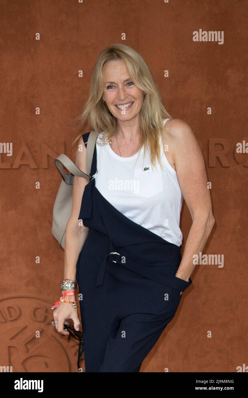Estelle Lefebure at Village during French Open Tennis Roland Garros ...