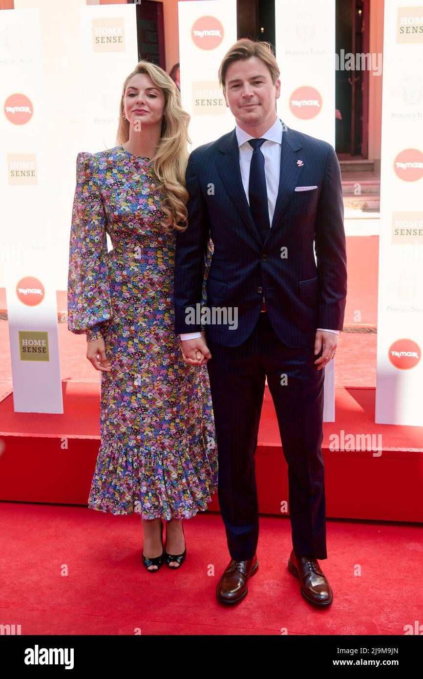 London, UK . 24 May, 2022 . Tamsin Egerton, Josh Hartnett pictured ...