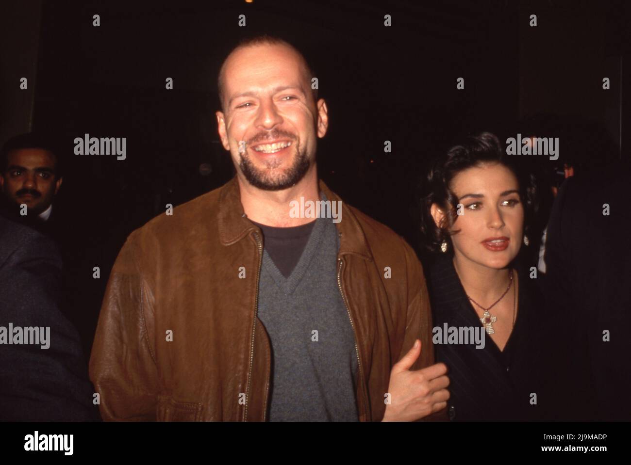 Bruce Willis and Demi Moore at A Few Good Men Premiere on December 9 ...