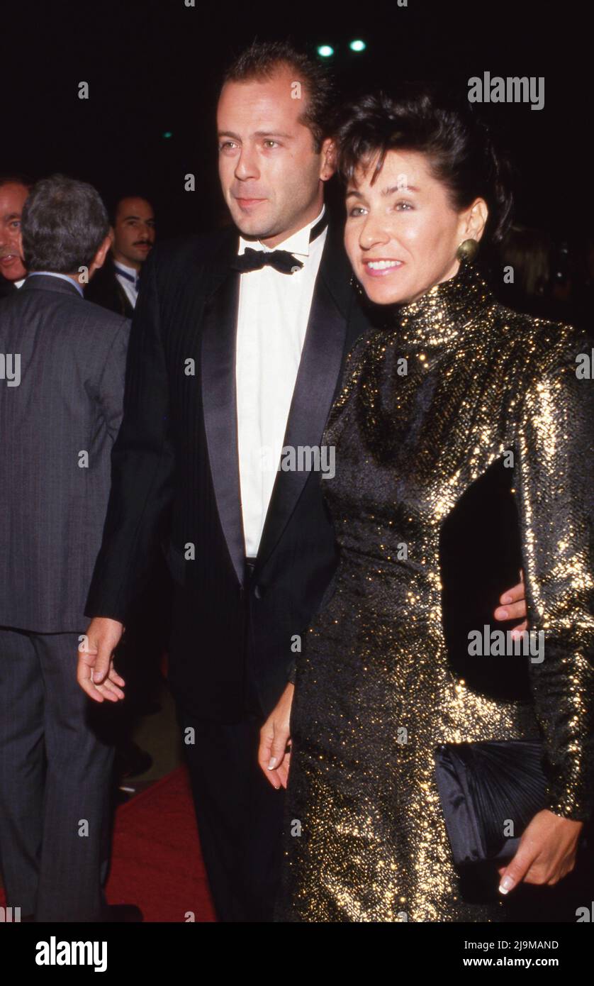 Bruce Willis and Sherryl Rivera at9 the Commitment to Life II Gala to ...
