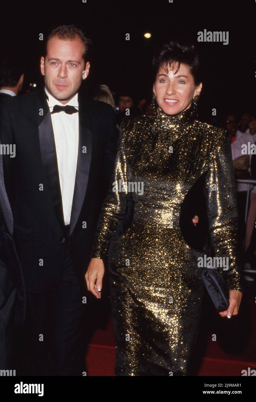 Bruce Willis and Sherryl Rivera at9 the Commitment to Life II Gala to ...