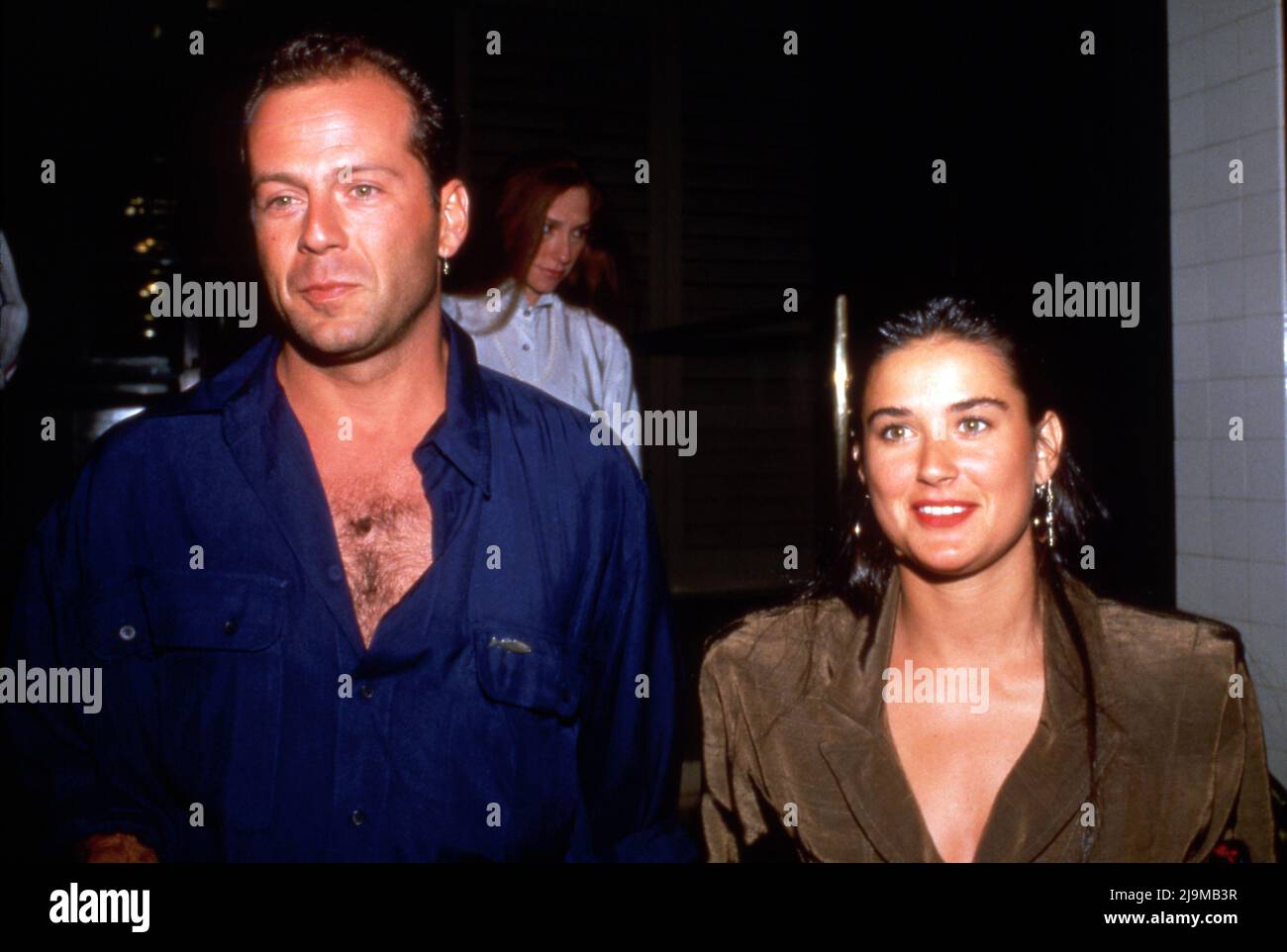 Bruce Willis Og Demi Moore 1987