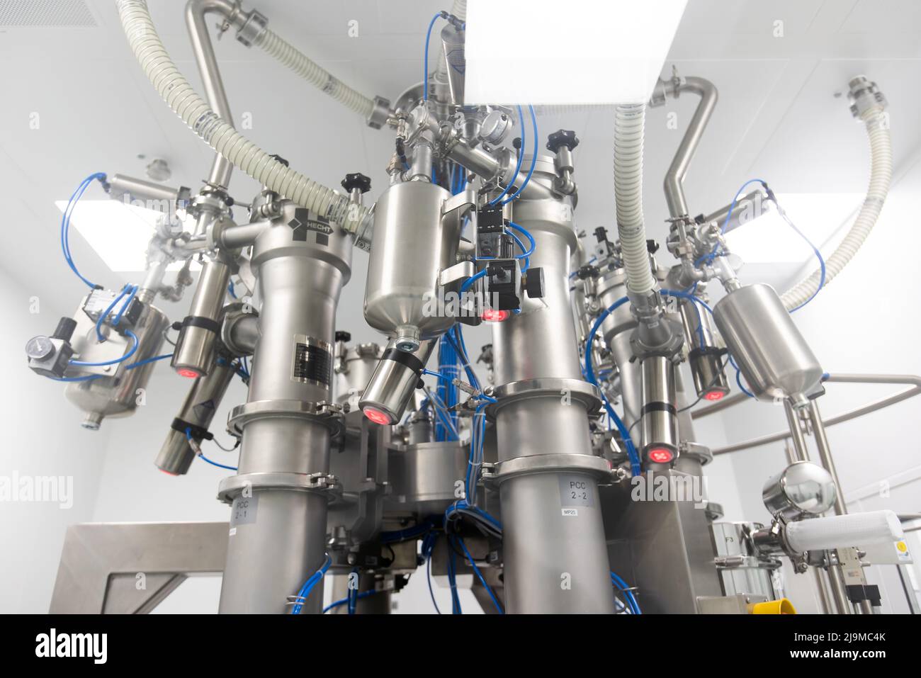 Freiburg Im Breisgau, Germany. 24th May, 2022. A fully automated plant ...