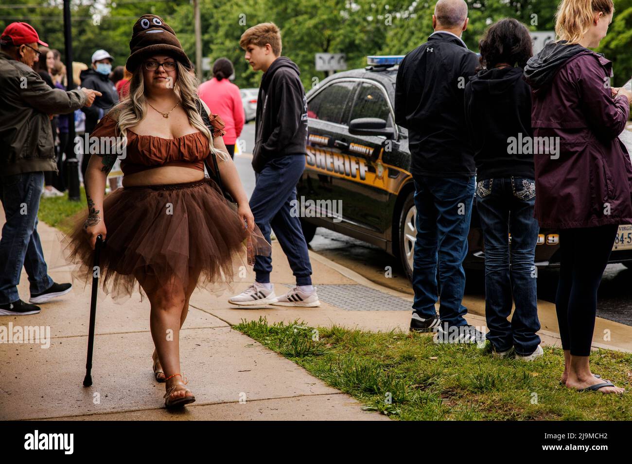 Fairfax, Va. US, May 24, 2022, 2021, Fans of U.S. actor Johnny Depp ...