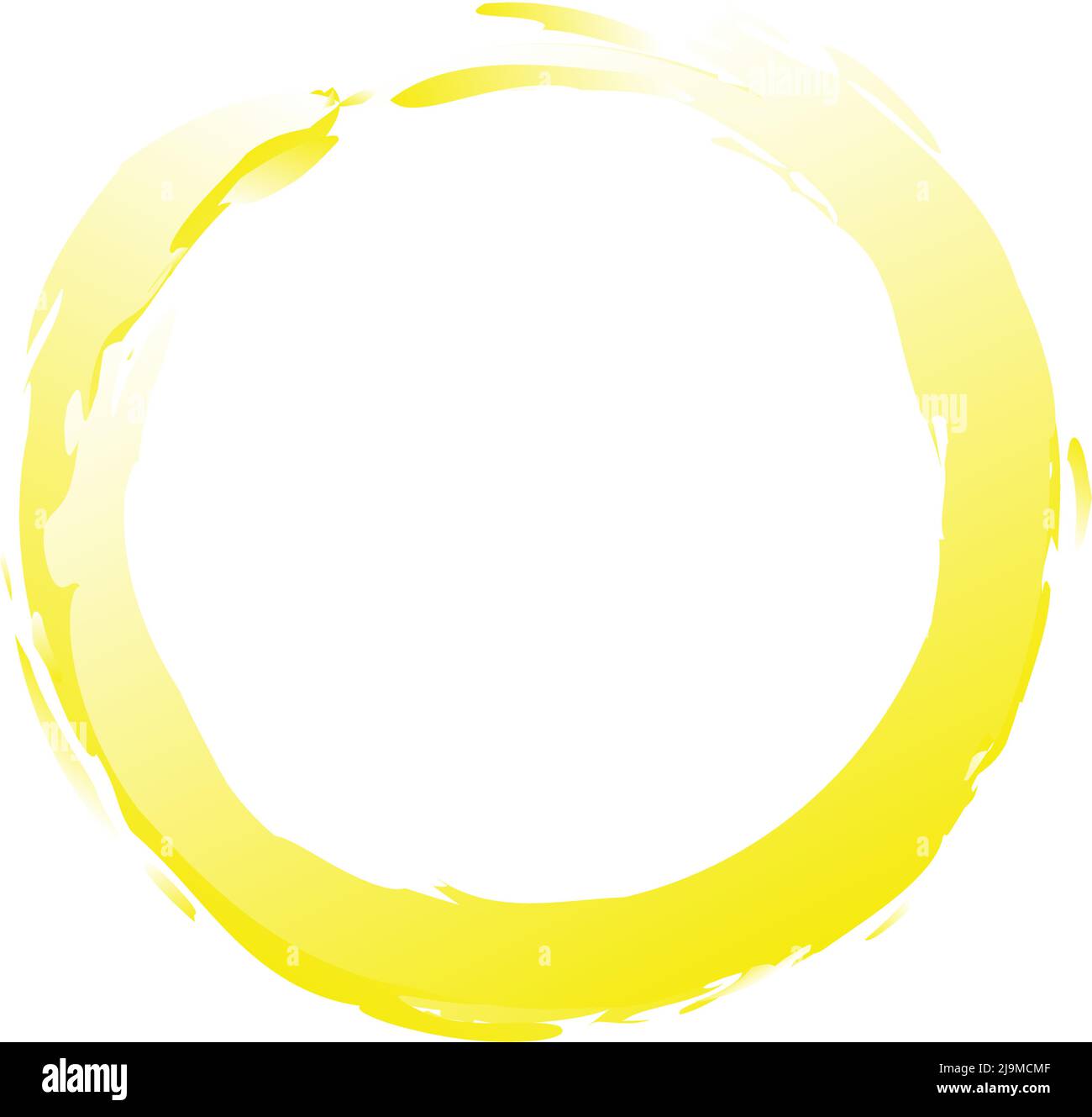 Grungy, textured circle element. Circular splatter shape. Stock vector ...