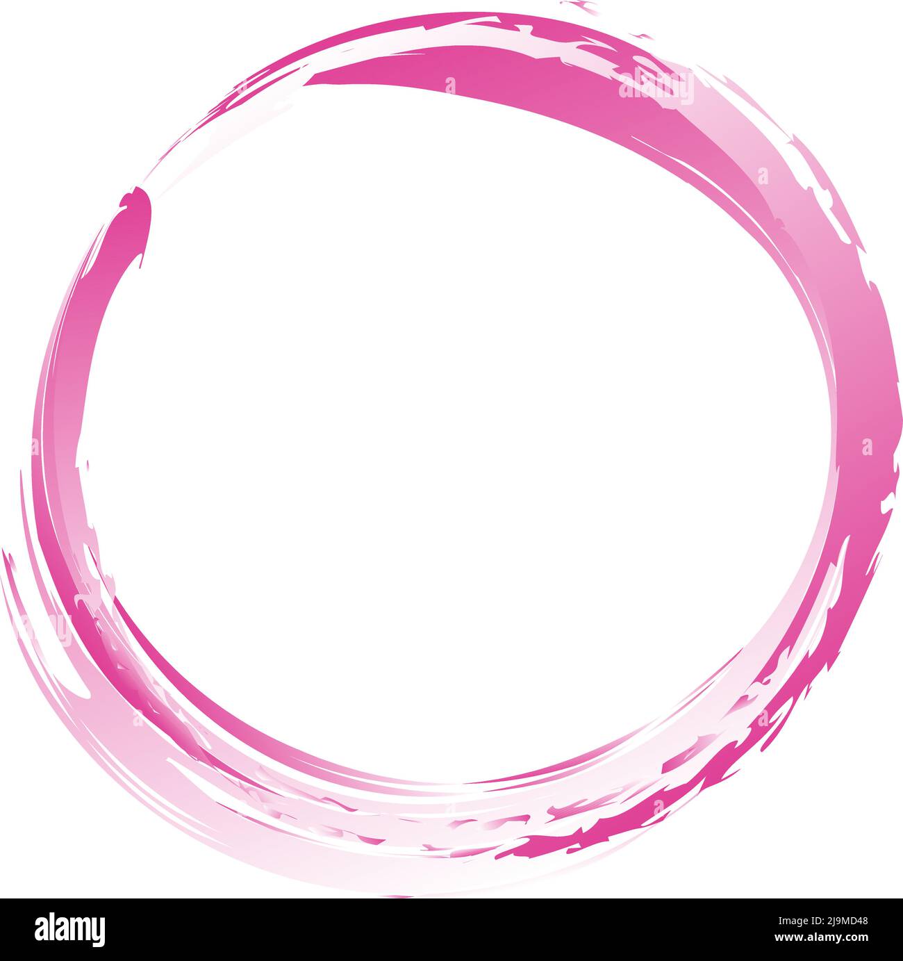 Grungy, textured circle element. Circular splatter shape. Stock vector ...